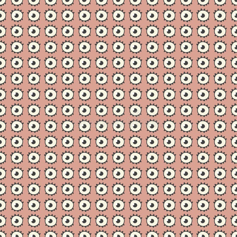 Seamless Eyes Pattern. Creative Monster Eye Texture for Fabric ...
