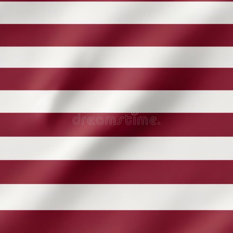 Seamless Fabric Design Featuring Maroon, Ecru, and White Stripes on a ...