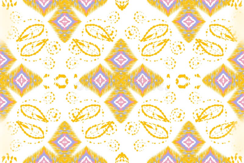 Seamless Fabric Pattern in Yellow and Beautiful Pattern. Bags, Scarves ...