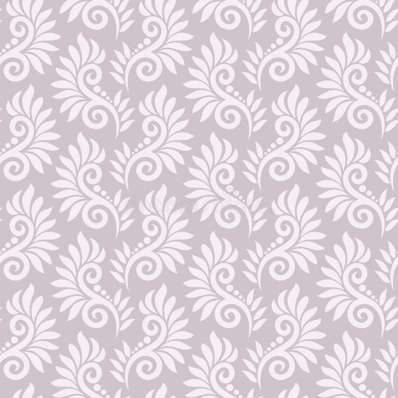 Seamless Fancy Floral Pattern Stock Vector - Illustration of cover ...