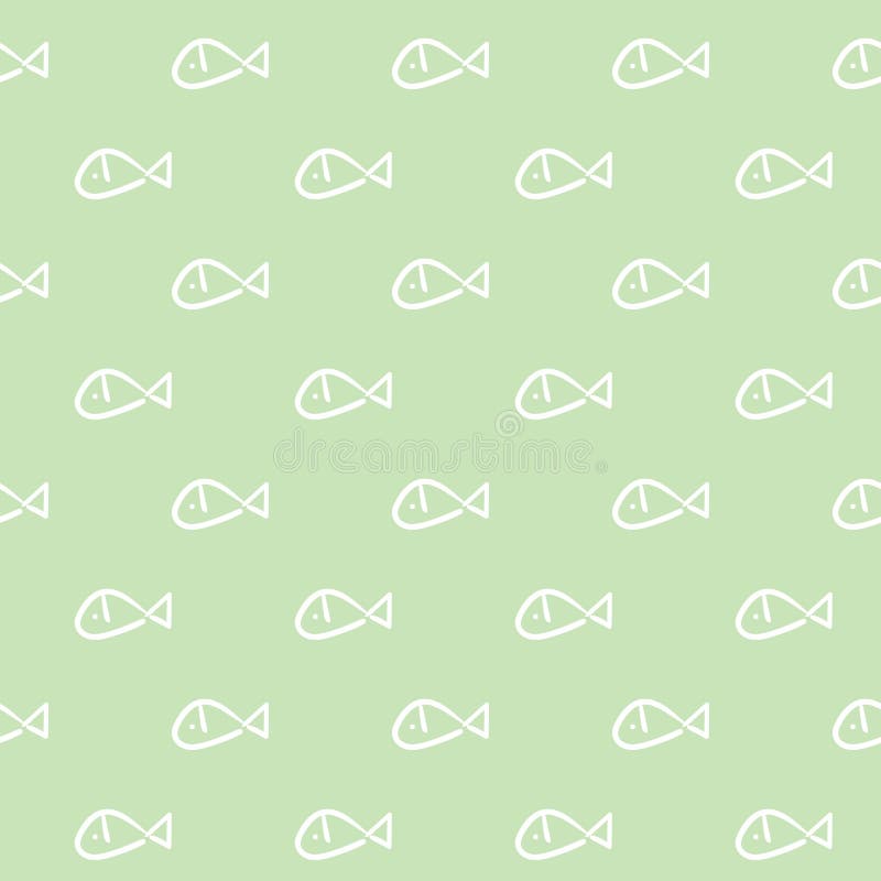 Repetitive Fish Design Stock Illustrations – 179 Repetitive Fish Design ...