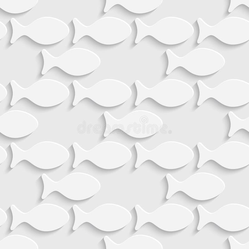 Seamless Fish Background stock vector. Illustration of paper - 86182311