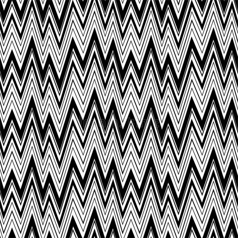 Flamestitch Art Deco Vector Pattern Design with Mixed Lines Stock ...