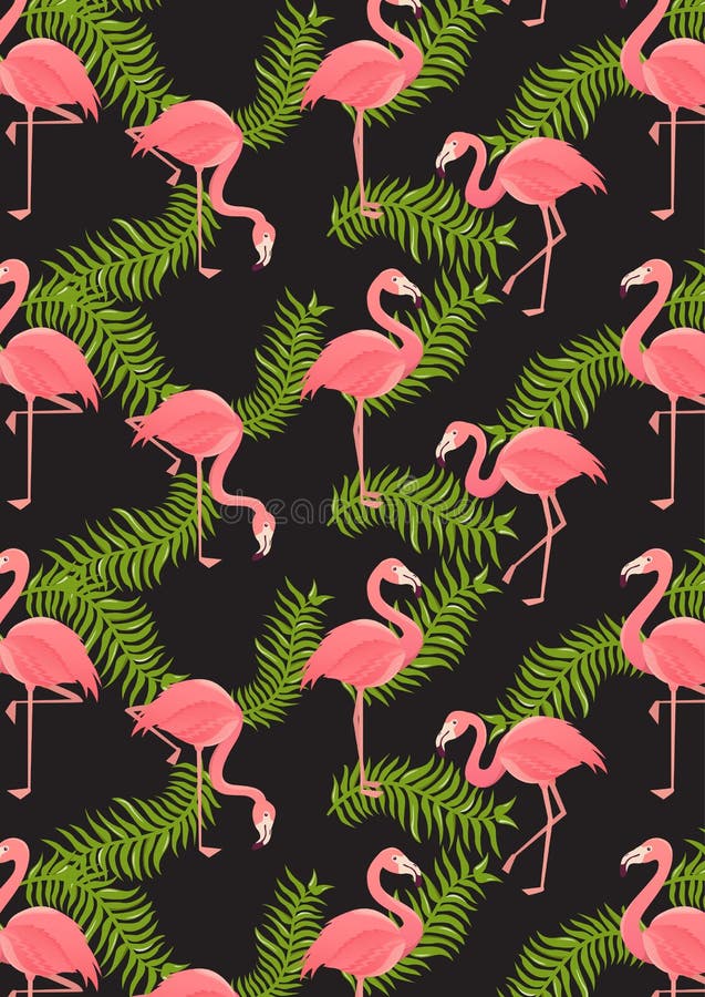 Flamingo Background Stock Illustrations – 57,411 Flamingo Background ...