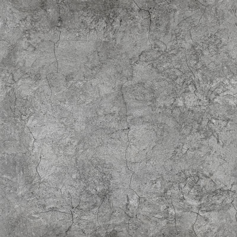 Seamless Cracked Concrete Plaster Texture Stock Image - Image of ...