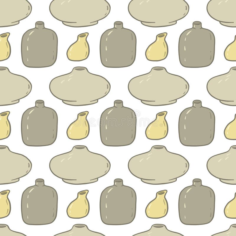 Seamless Pottery Pattern Stock Illustrations – 11,129 Seamless Pottery ...