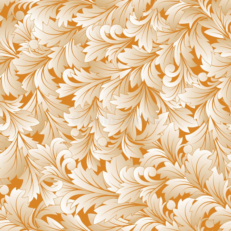 Seamless floral background stock vector. Illustration of cool - 28235579