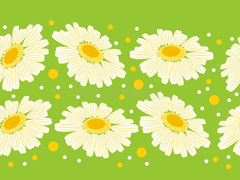 Seamless Floral Border Picture. Image: 17850487