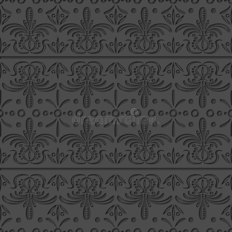 Seamless Floral Ornamental Texture. Background for Cards, Posters Etc ...