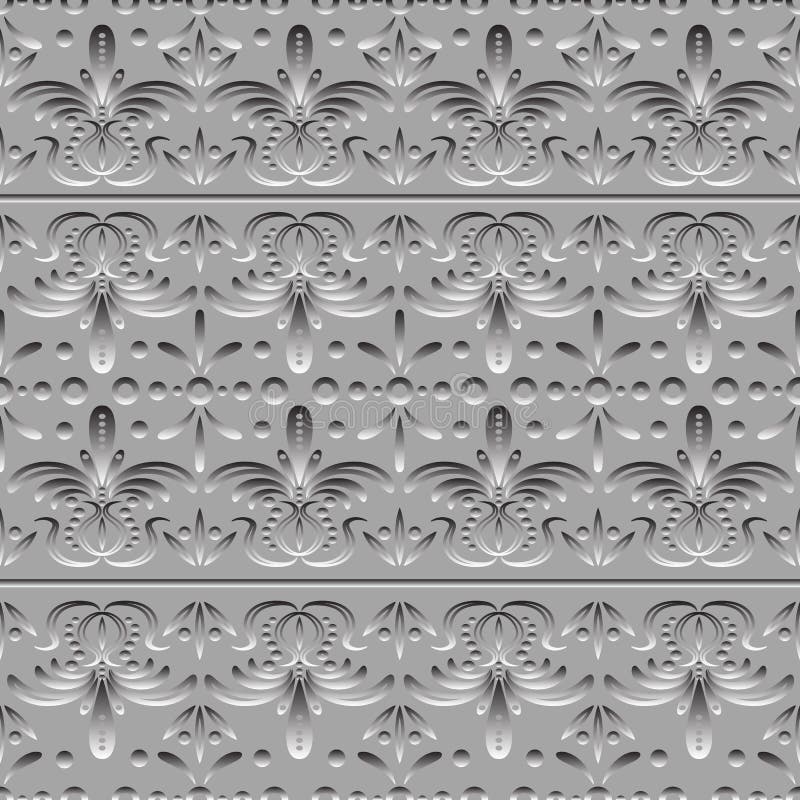 Seamless Floral Ornamental Texture. Background for Cards, Posters Etc ...
