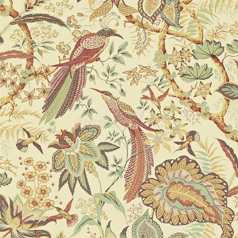 The Seamless Floral Overlay Includes Digital Flower Patterns and ...