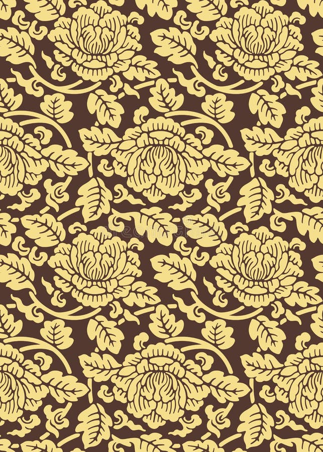 Chinese Floral Seamless Pattern Stock Illustrations – 46,232 Chinese ...