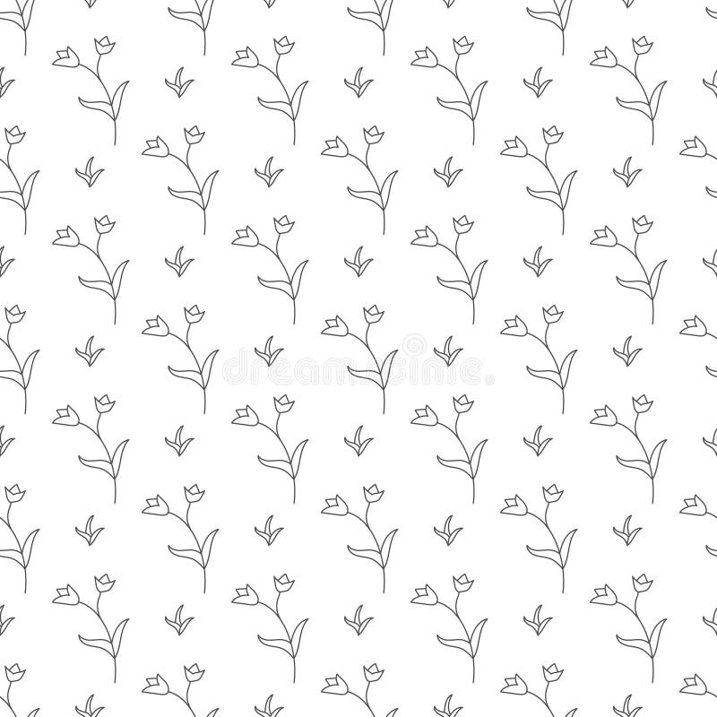 Seamless Floral Pattern for Creative Design, Backgrounds, Wallpapers ...
