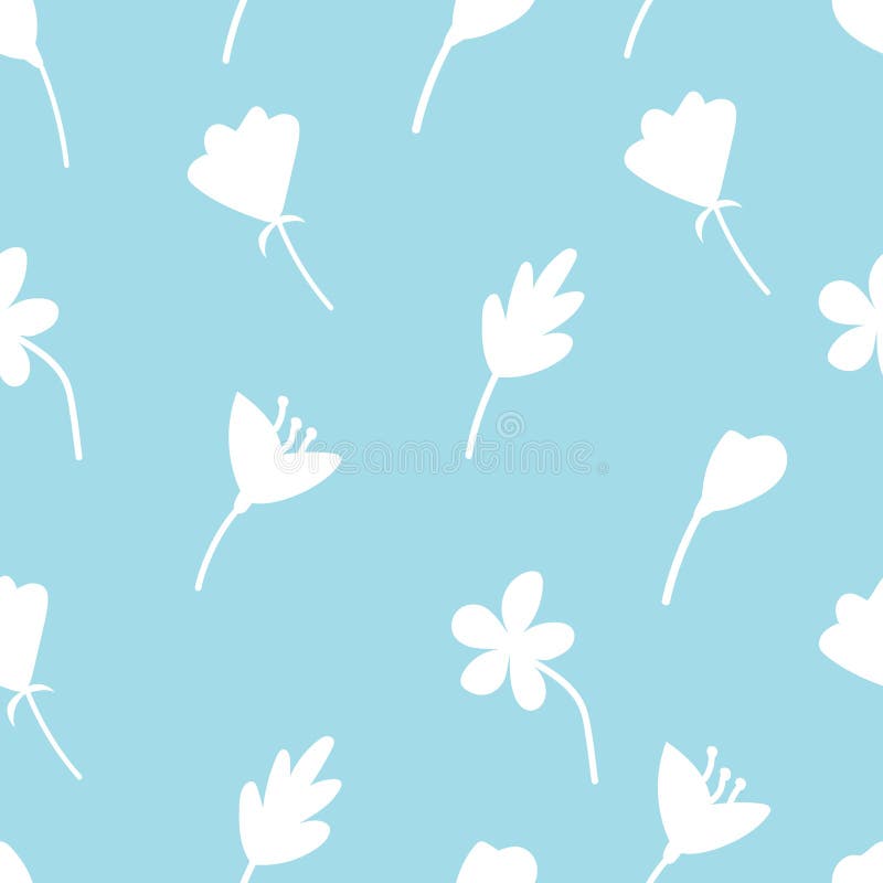 Seamless Floral Pattern. Spring Pattern Stock Vector - Illustration of ...