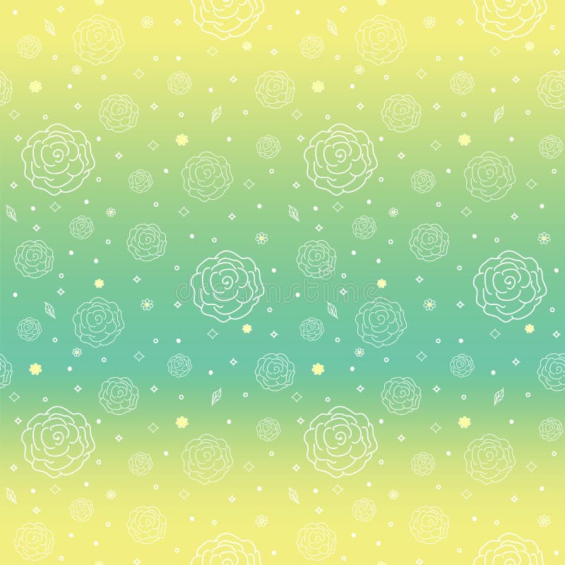 Seamless floral pattern stock vector. Illustration of cute - 72198241