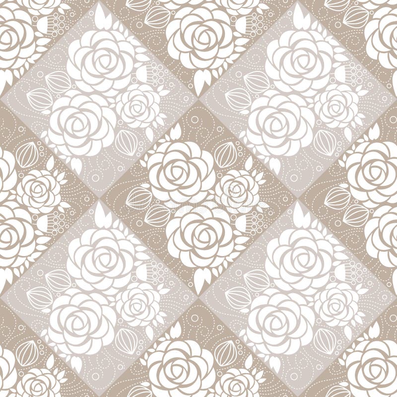 Seamless floral pattern stock vector. Illustration of garden - 40770095