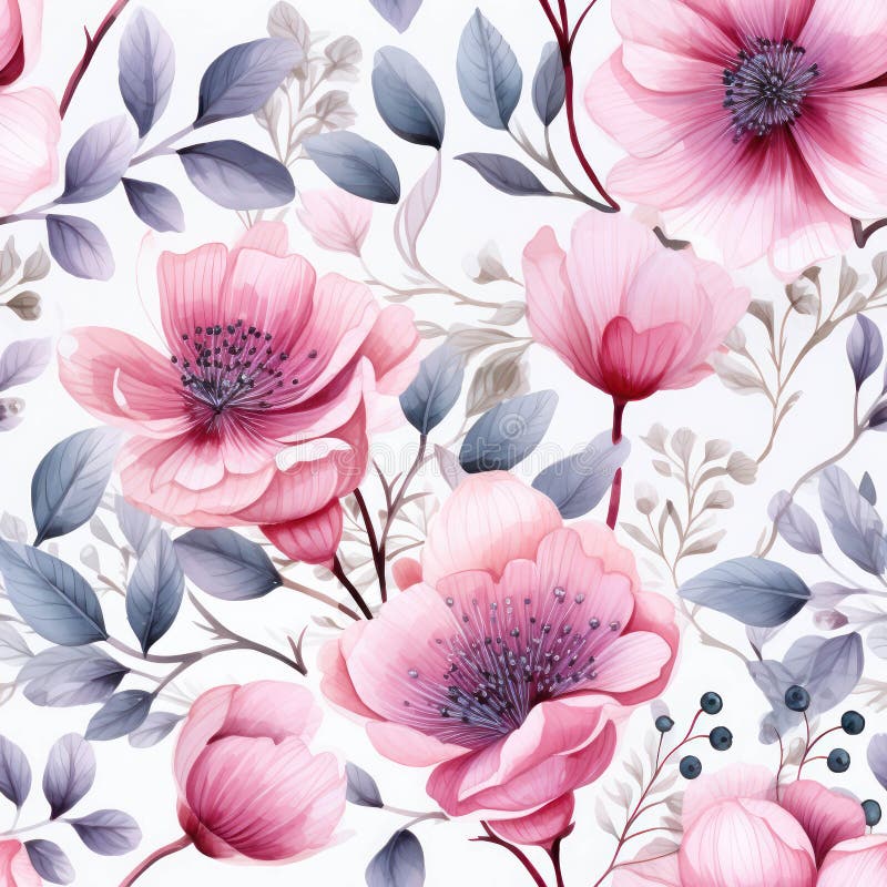 Seamless Floral Patterns Floral Luxury Pattern Vintage Patterns Ai ...