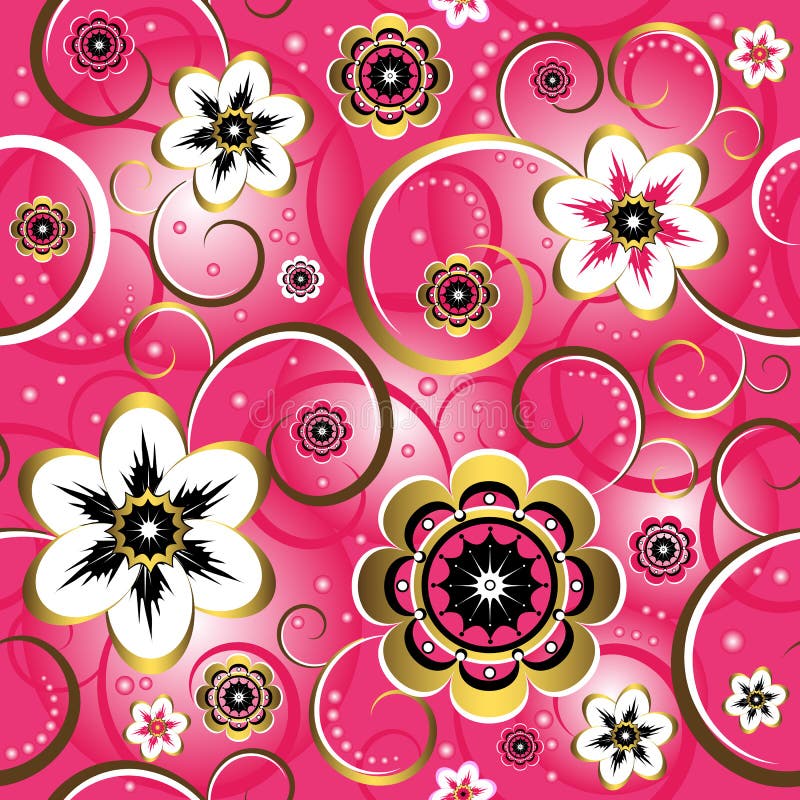 860+ Seamless floral pink pattern Free Stock Photos - StockFreeImages