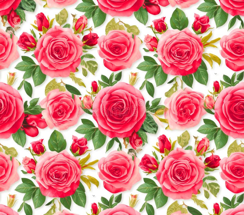 Floral Spring Botanical Background Digital Stock Illustrations – 68,654 ...