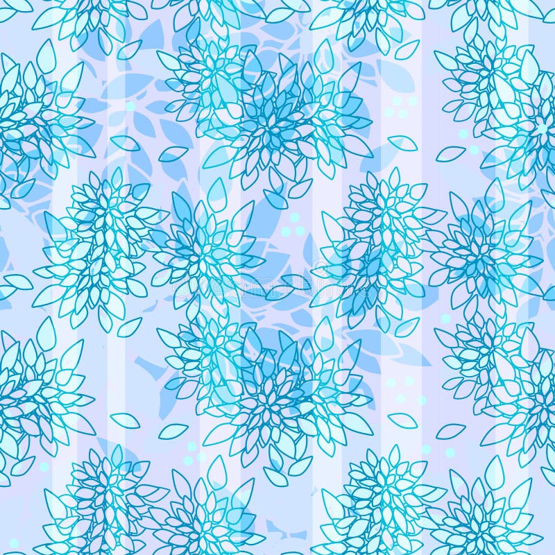 Seamless Floral Simple Cute Pattern Stock Illustration - Illustration ...