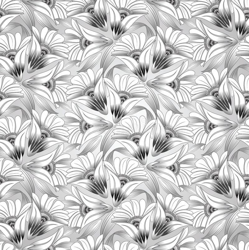 Seamless Floral Background for Textile Design Stock Vector ...