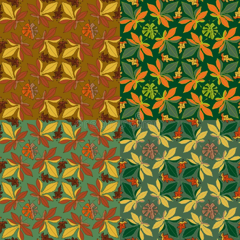 Seamless Floral Vector Pattern Stock Vector - Illustration of flora ...