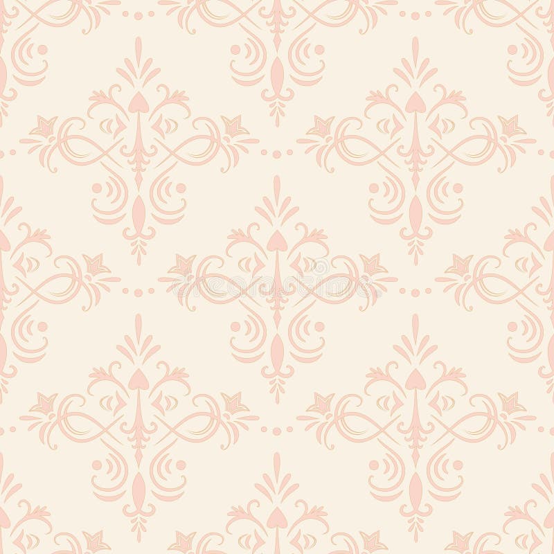 Seamless flourish pattern stock vector. Illustration of flourish ...