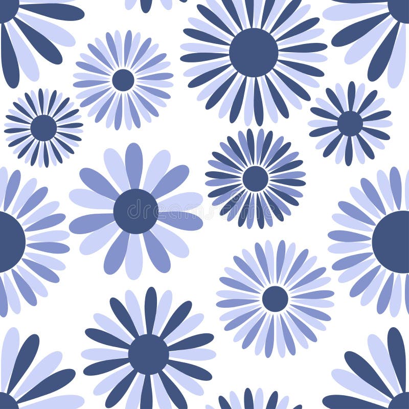 Seamless Flower Patten Picture. Image: 8036168