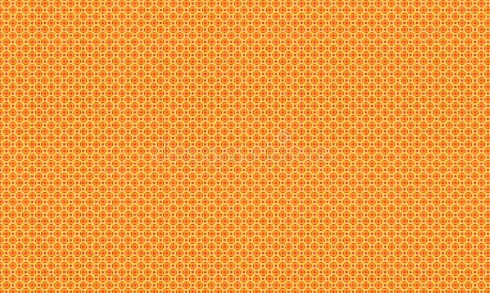 Seamless Flower Pattern with Overlapping Circular Petal Motifs Stock ...