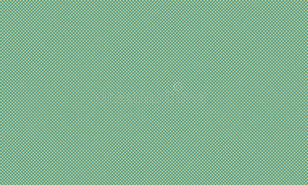 Seamless Flower Pattern with Overlapping Circular Petal Motifs Stock ...