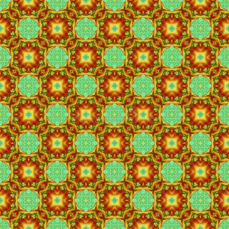 Seamless Flower Repeat Pattern Picture. Image: 1977357