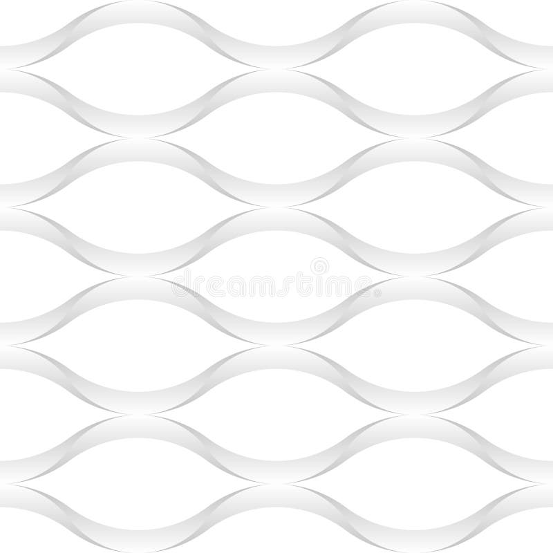 Seamless Flowing Curve Pattern Design Stock Vector - Illustration of ...