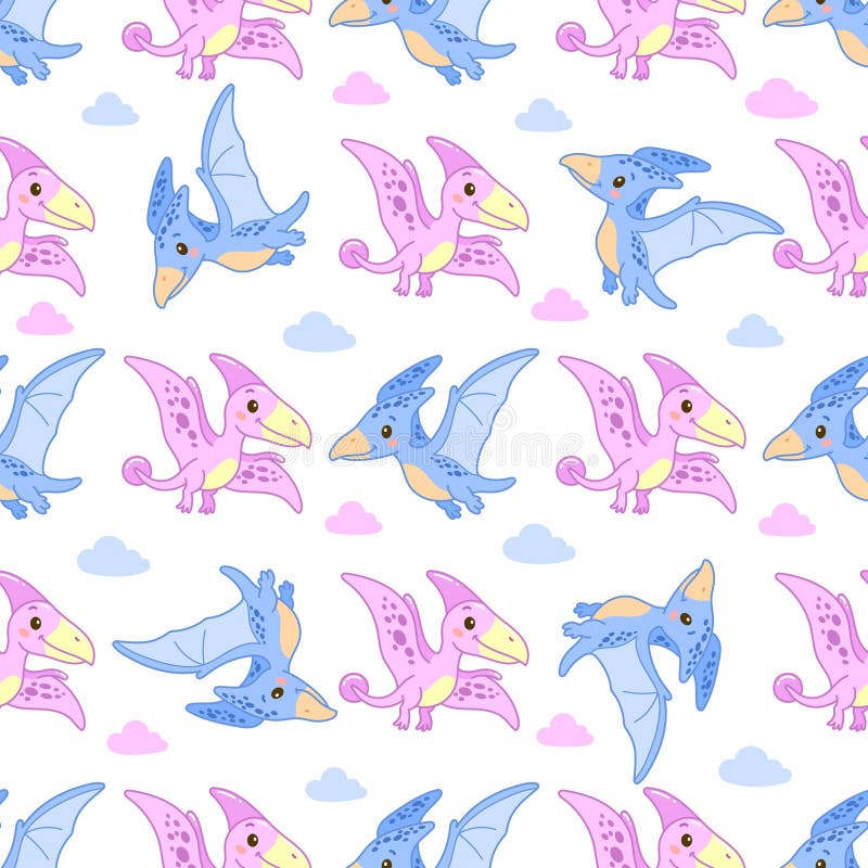 Soaring Pterodactyls Stock Illustrations – 1 Soaring Pterodactyls Stock ...