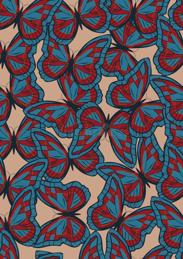 A4 Butterly Pattern Stock Illustrations – 1 A4 Butterly Pattern Stock ...