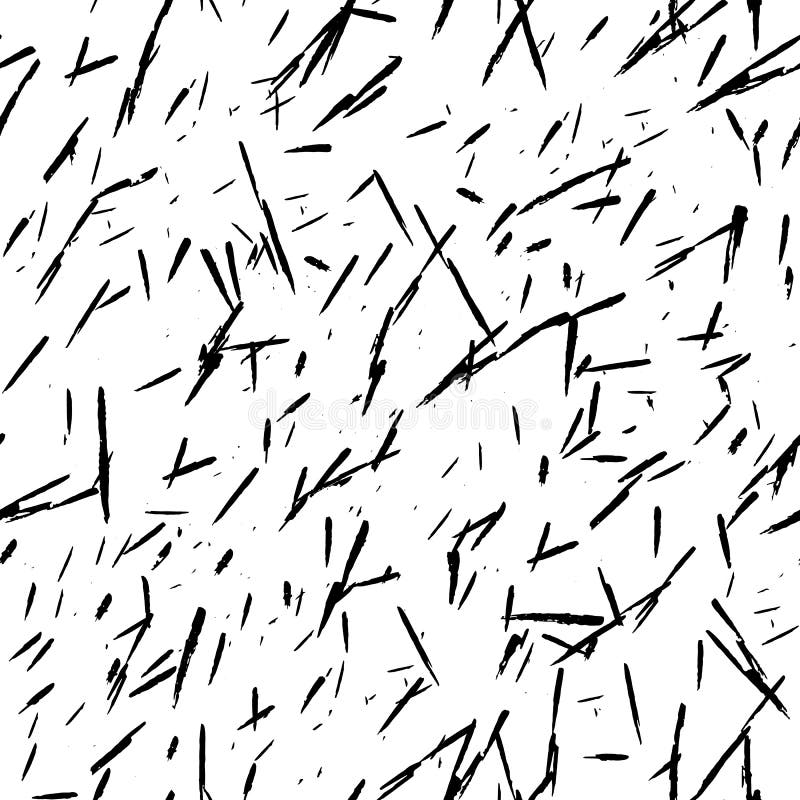 Seamless Freehand Drawn Background Uneven Texture with Random Strokes ...