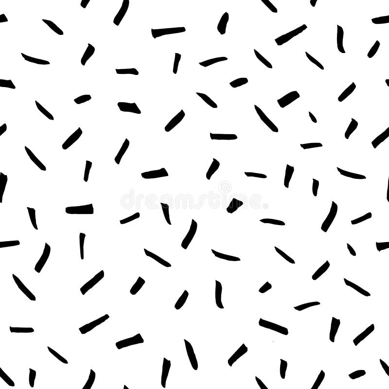 Seamless Freehand Drawn Background Uneven Texture with Random Strokes ...