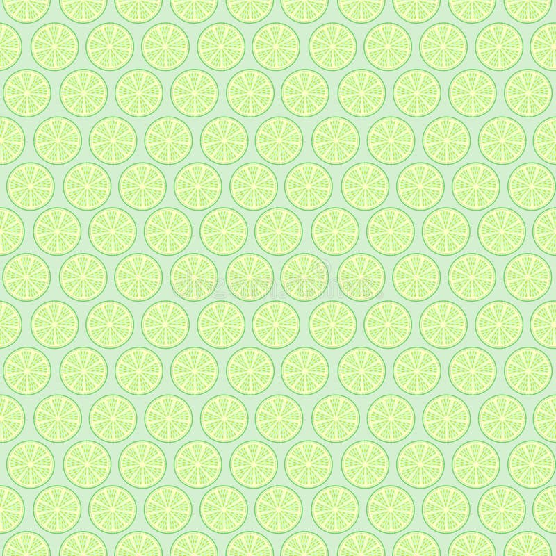 Seamless Fruits Vector Pattern, Bright Color Background with ...