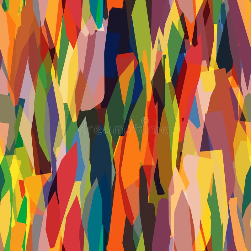 Seamless Funky Expressive and Energetic Paper Cut Out Collage Surface ...