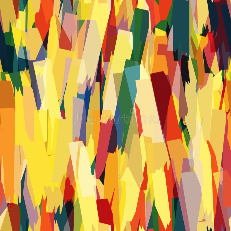 Seamless Funky Expressive and Energetic Paper Cut Out Collage Surface ...