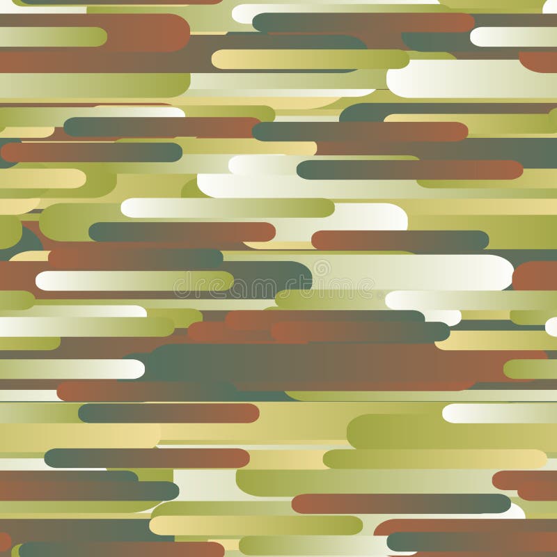 Seamless Funky Pill Shaped Gradient Lines Surface Pattern Design for ...