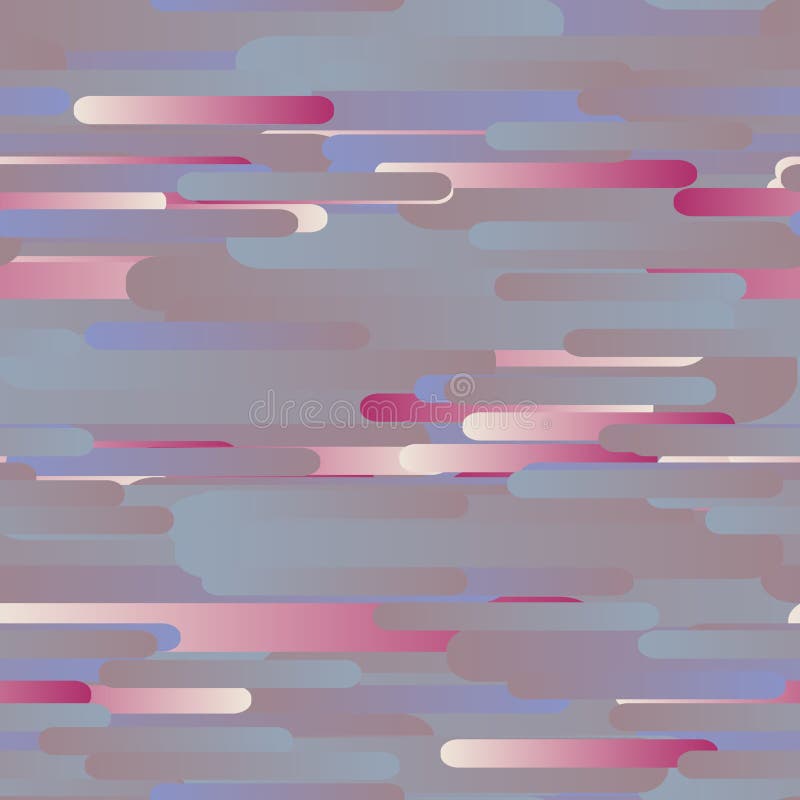 Seamless Funky Pill Shaped Gradient Lines Surface Pattern Design for ...