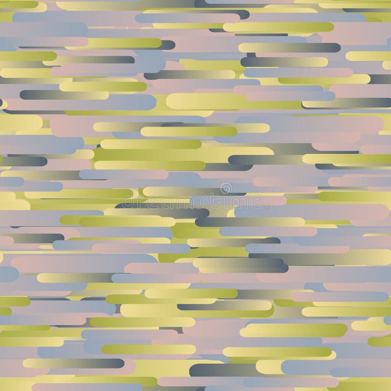 Seamless Funky Pill Shaped Gradient Lines Surface Pattern Design for ...