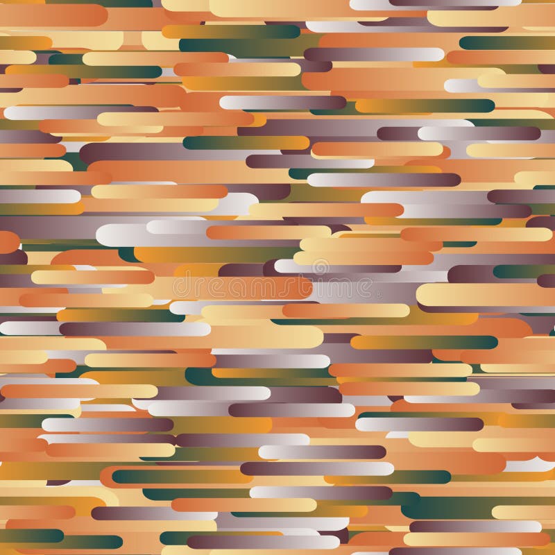 Seamless Funky Pill Shaped Gradient Lines Surface Pattern Design for ...