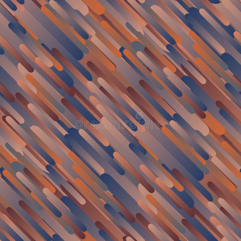 Seamless Funky Pill Shaped Gradient Lines Surface Pattern Design for ...