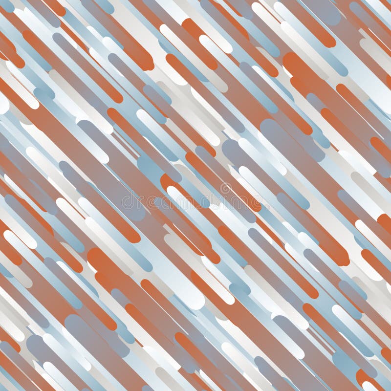 Seamless Funky Pill Shaped Gradient Lines Surface Pattern Design for ...