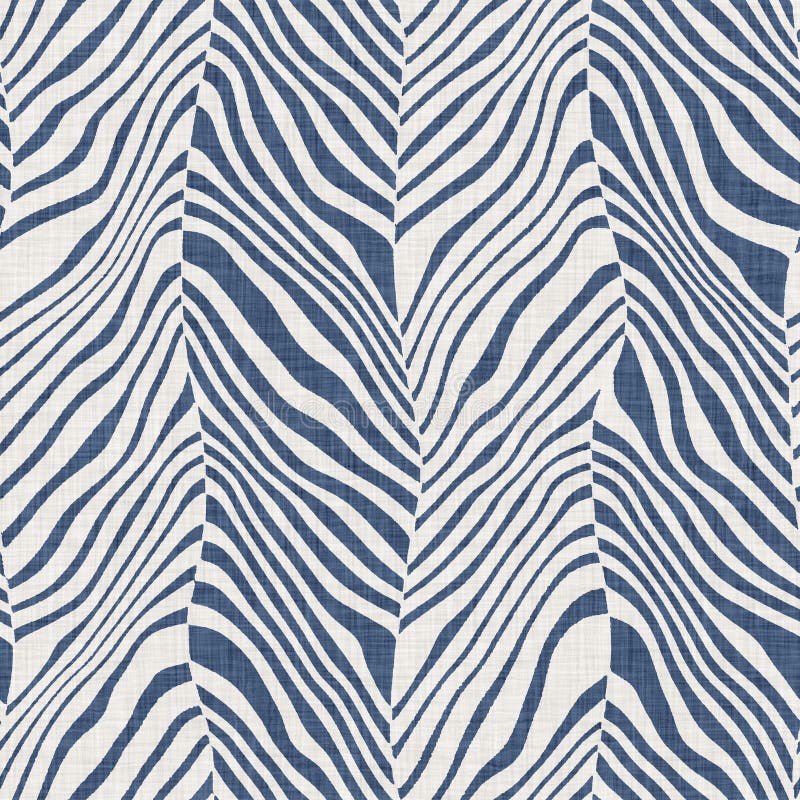 Seamless Funky Wavy Chevron Strip Pattern for Surface Print. Stock ...
