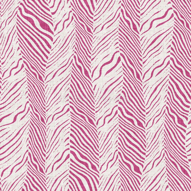 Seamless Funky Wavy Chevron Strip Pattern for Surface Print. Stock ...