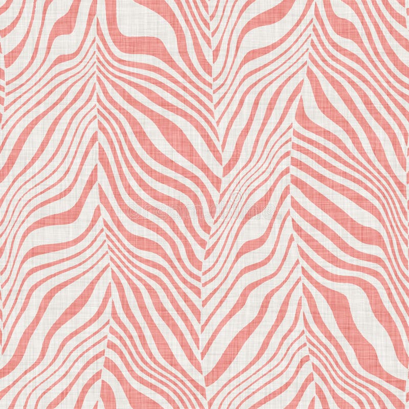 Seamless Funky Wavy Chevron Strip Pattern for Surface Print. Stock ...