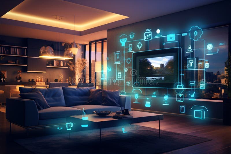 Seamless Fusion of IoT Objects and AR Elevates Smart Home Design Stock ...