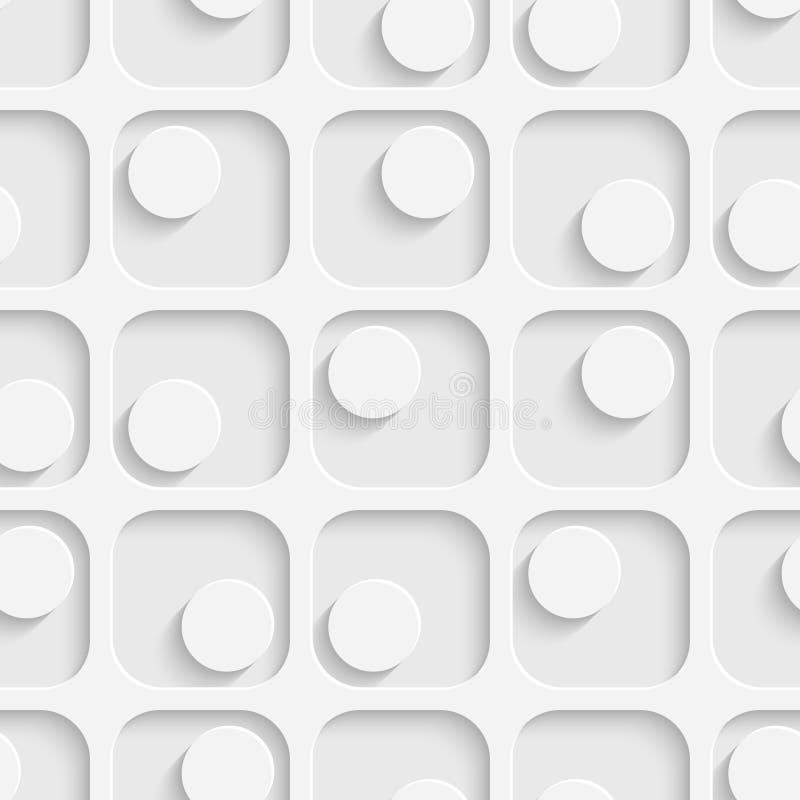 Seamless Futuristic Pattern Stock Vector - Illustration of gray ...